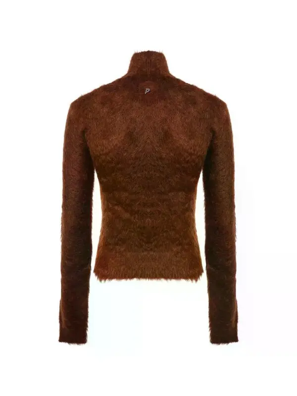 DONDUP Brushed-effect Roll-neck Sweater
