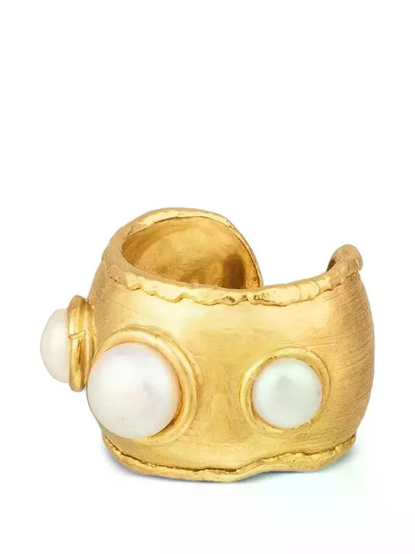 Sylvia Toledano Dune Pearl-embellished Ring