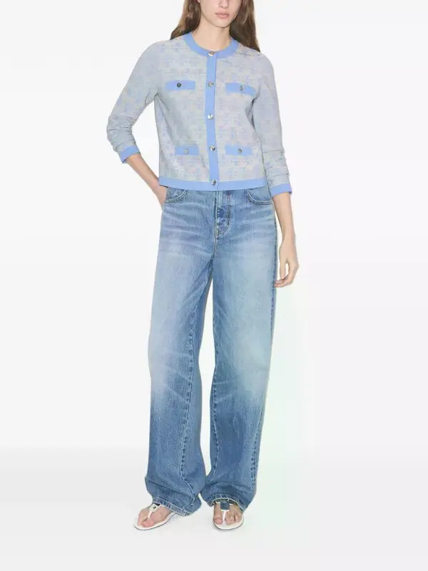 Tory Burch Kendra Monogram-pattern Cardigan