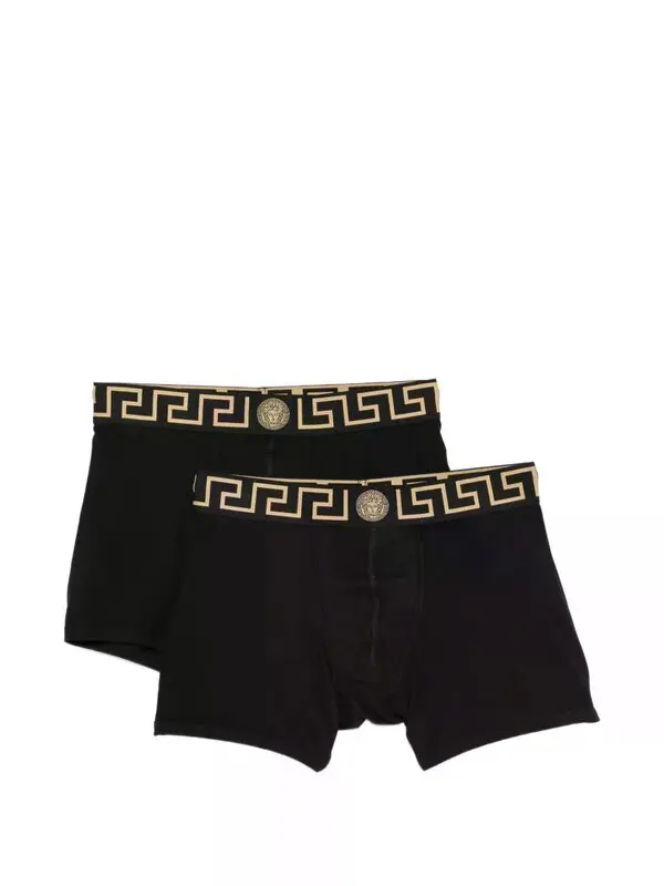 Versace Greca Medusa Briefs - Black