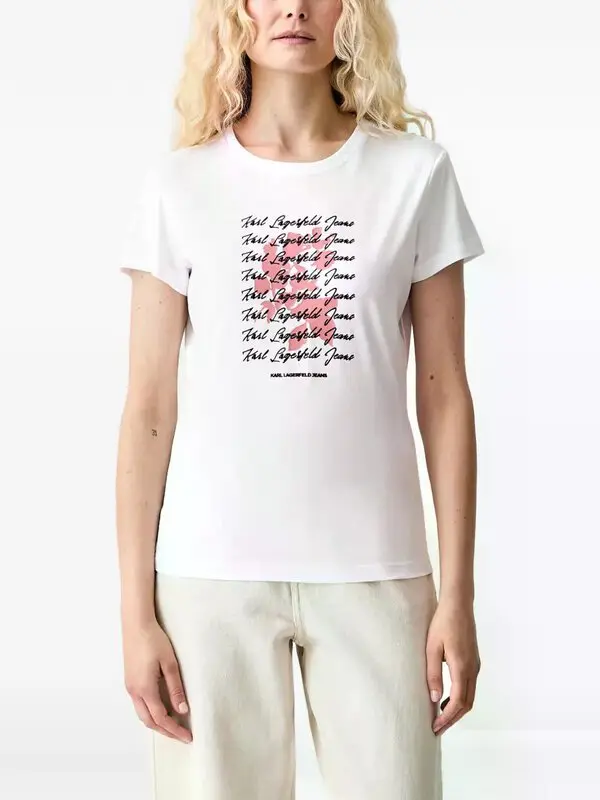 Karl Lagerfeld Logo Print T-shirt