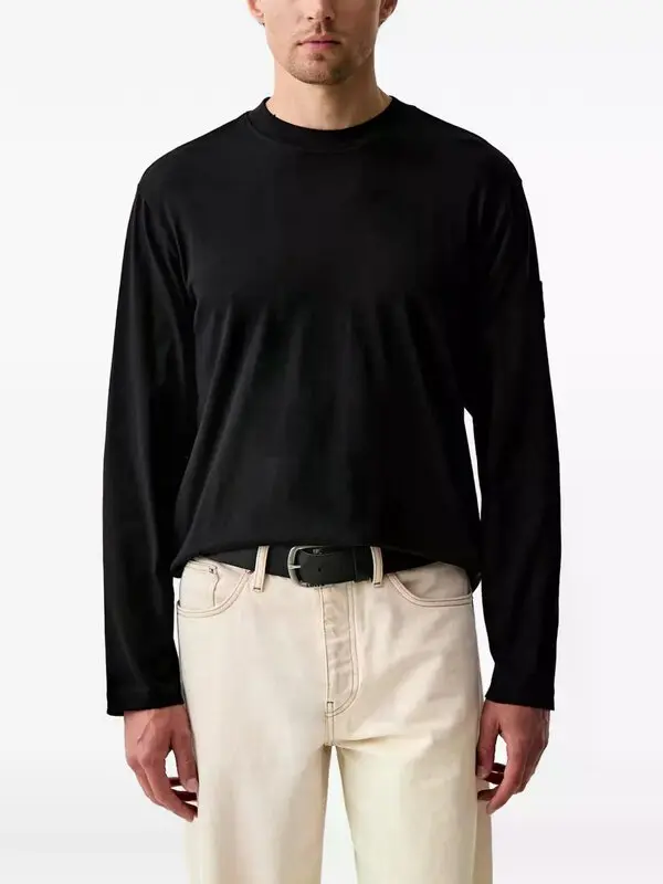 Karl Lagerfeld Logo-patch Long-sleeve T-shirt