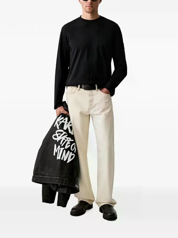 Karl Lagerfeld Logo-patch Long-sleeve T-shirt