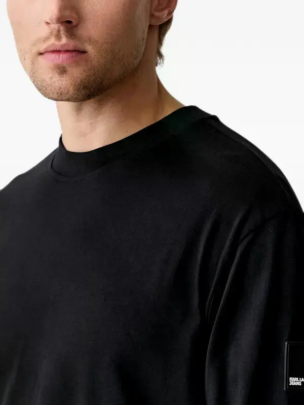 Karl Lagerfeld Logo-patch Long-sleeve T-shirt