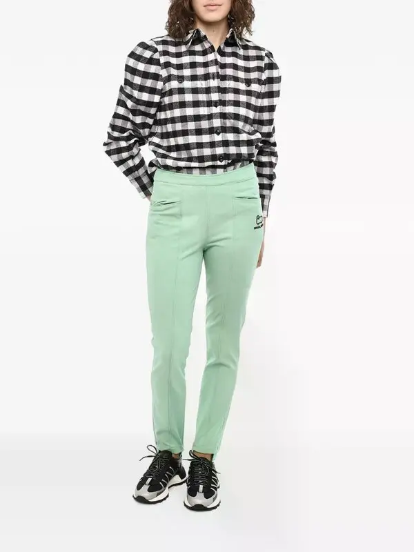 Woolrich Logo-embroidered Trousers - Green