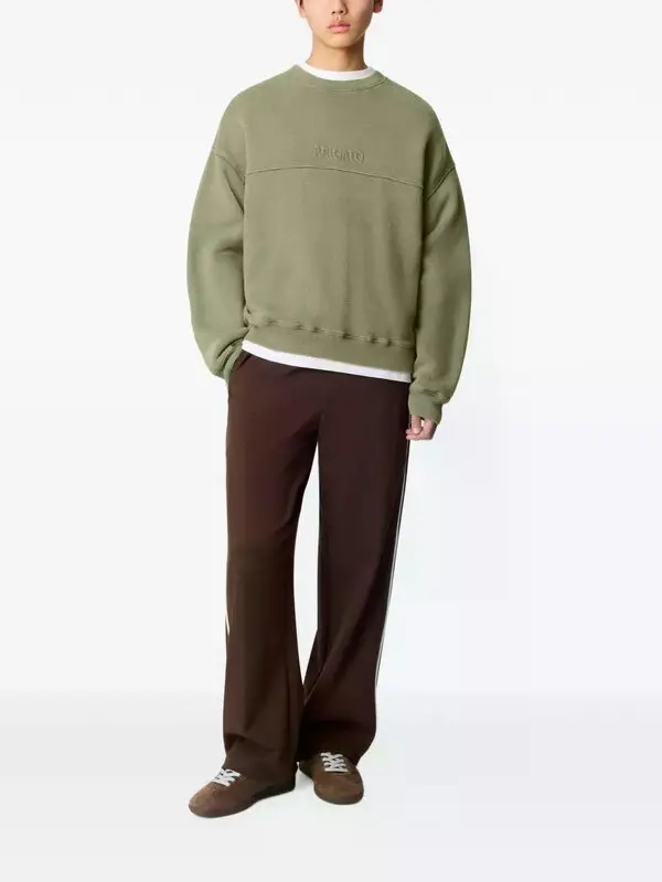 Axel Arigato Gens Logo-embroidered Washed Sweater