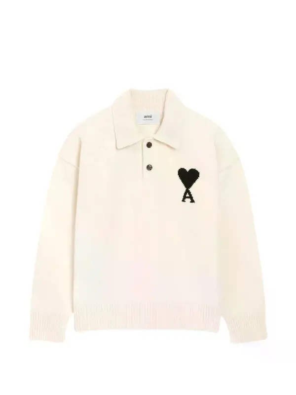 AMI Paris Logo-detail Sweater