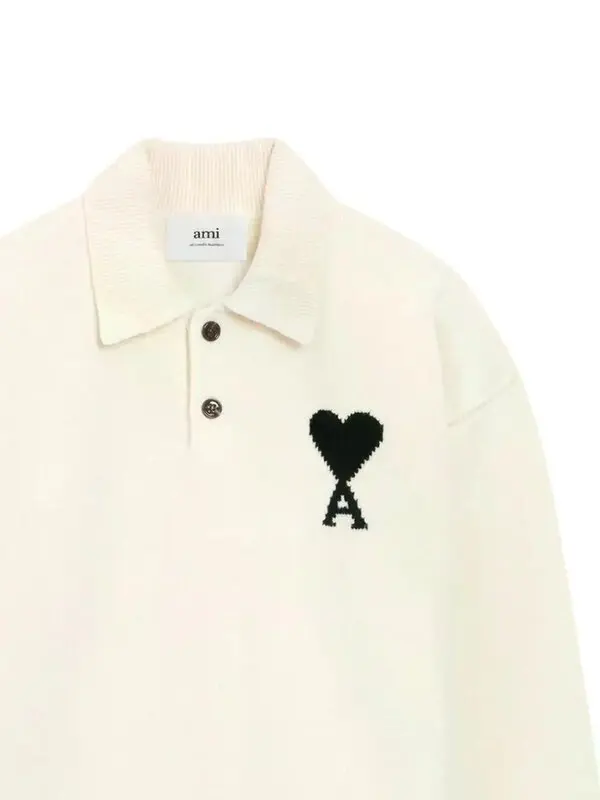 AMI Paris Logo-detail Sweater