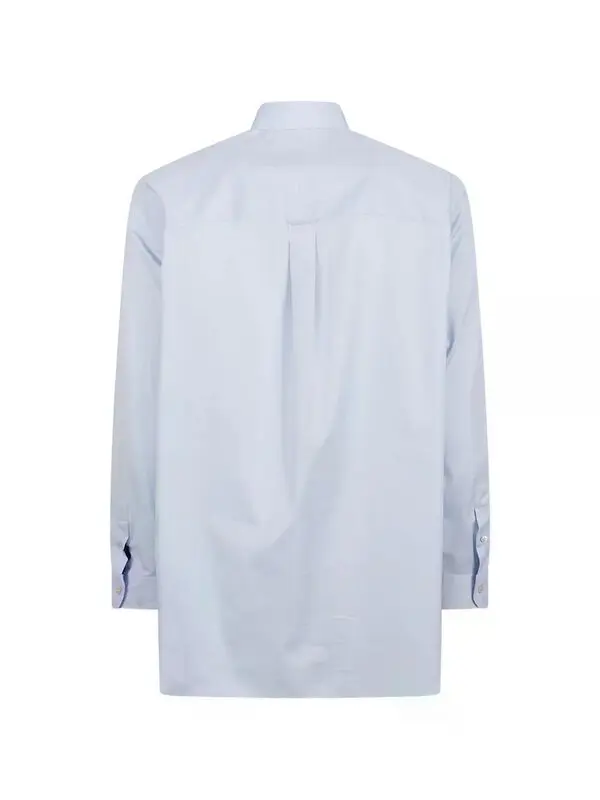Valentino Garavani Vgold-plaque Pocket Shirt