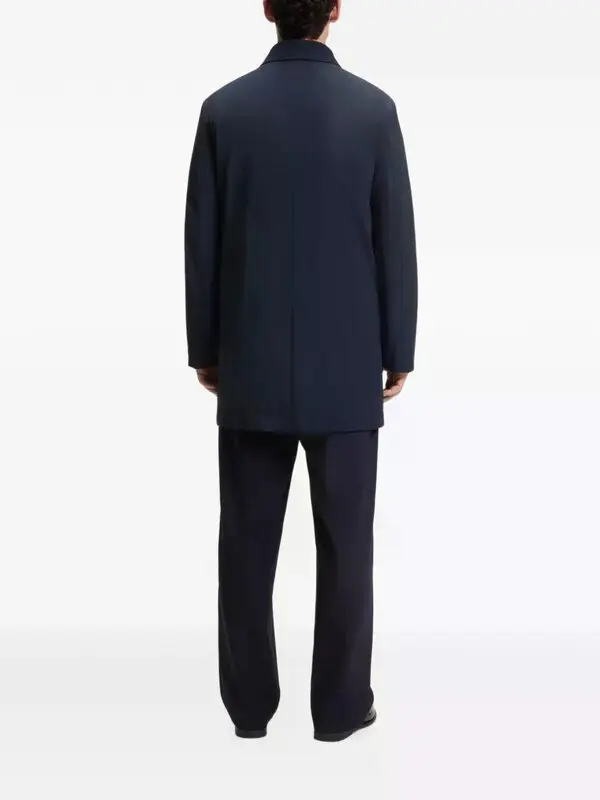 BOSS Button-up Collared Coat