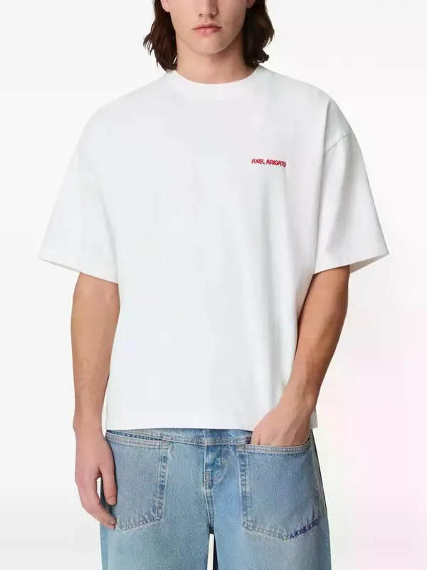 Axel Arigato Curb Logo-embroidered T-shirt