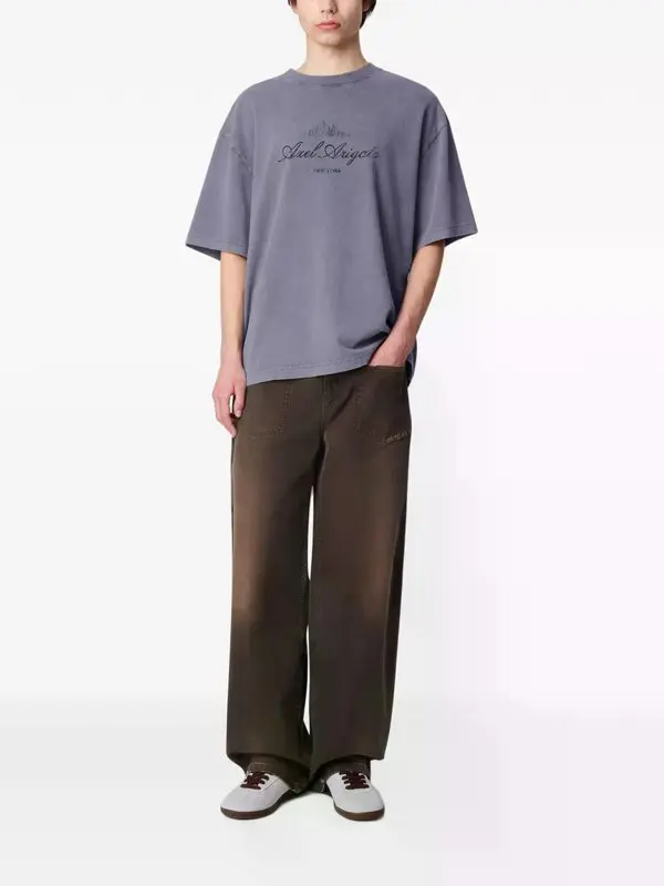 Axel Arigato Nyc Washed Sky T-shirt - Blue