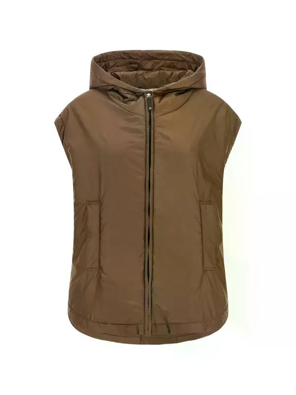 Max Mara The Cube Hooded Vest - Brown