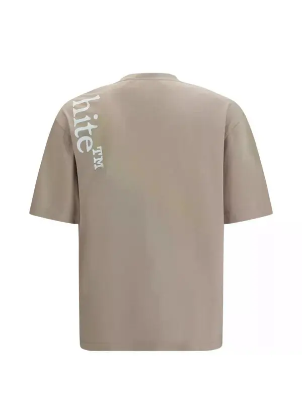 Off-White Vertical Bookish Logo-print T-shirt