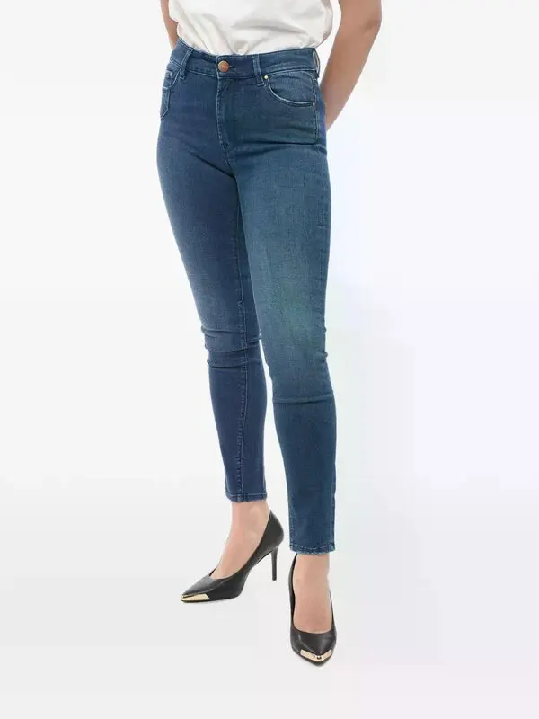 GEMS DENIM Five-pocket Skinny Jeans - Blue