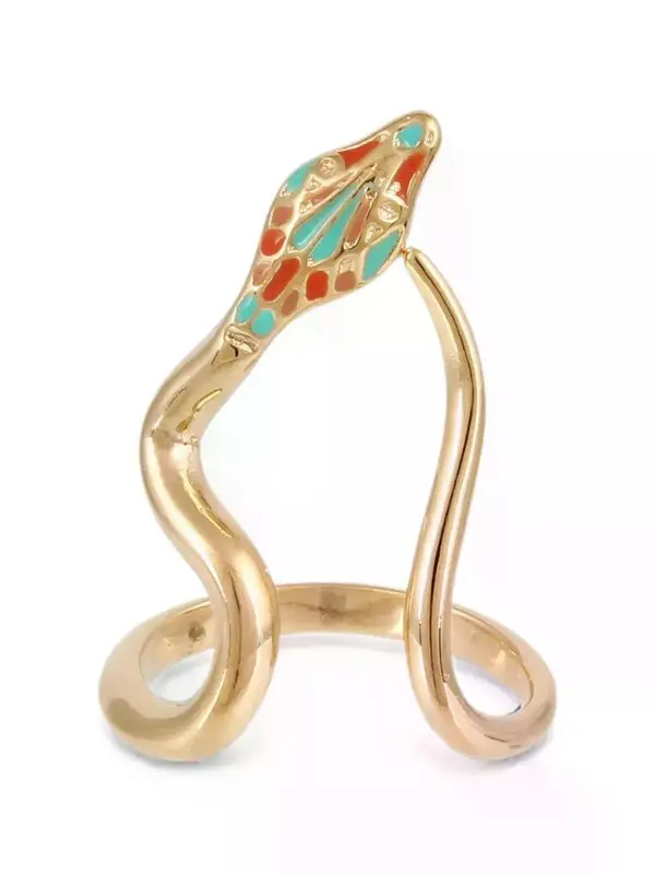 Gas Bijoux Naja Snake Motif Ring
