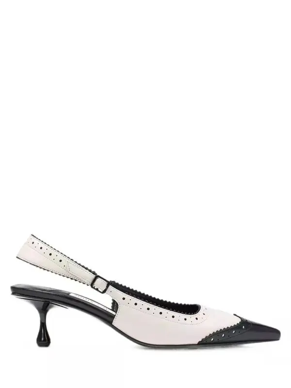 JIMMY CHOO Brogue Slingback Pumps - Pink
