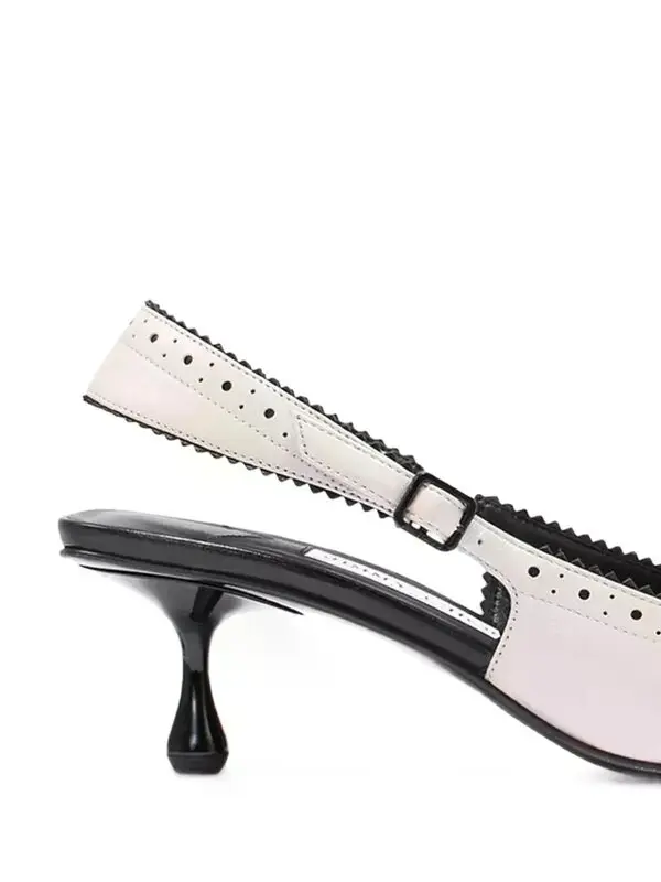 JIMMY CHOO Brogue Slingback Pumps