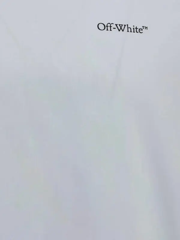 Off-White Small Bookish Logo-print T-shirt - White