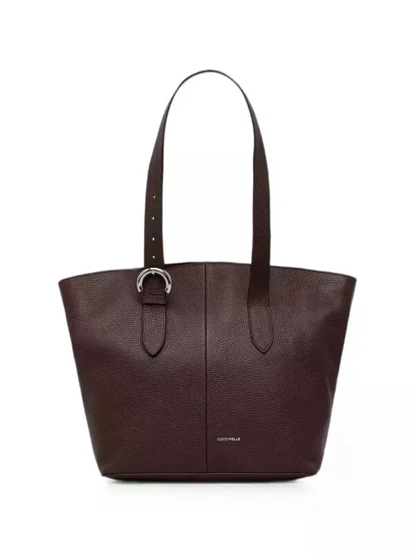 COCCINELLE Buckle-detail Tote Bag - Brown