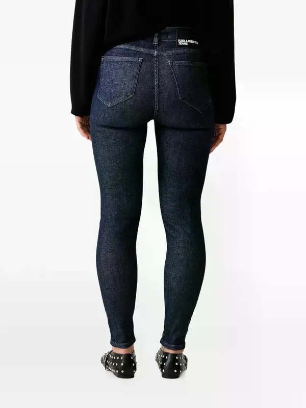 Karl Lagerfeld Logo-patch Skinny Jeans