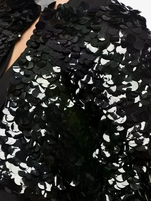P.a.r.o.s.h Sequin-embellished Cropped Jacket