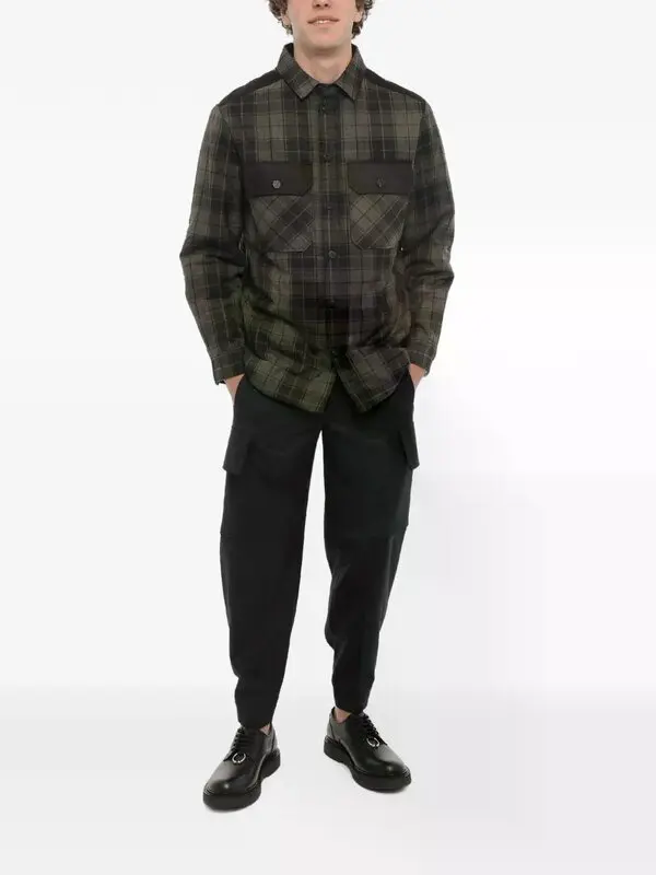 Neil Barrett Padded Checked Shirt Jacket