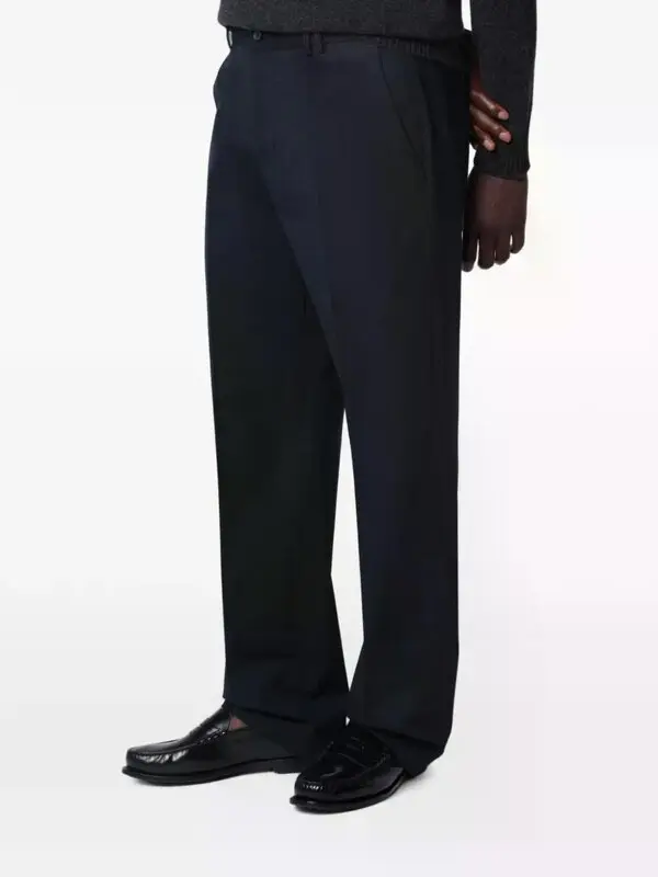 PT TORINO Pressed-crease Tailored Trousers