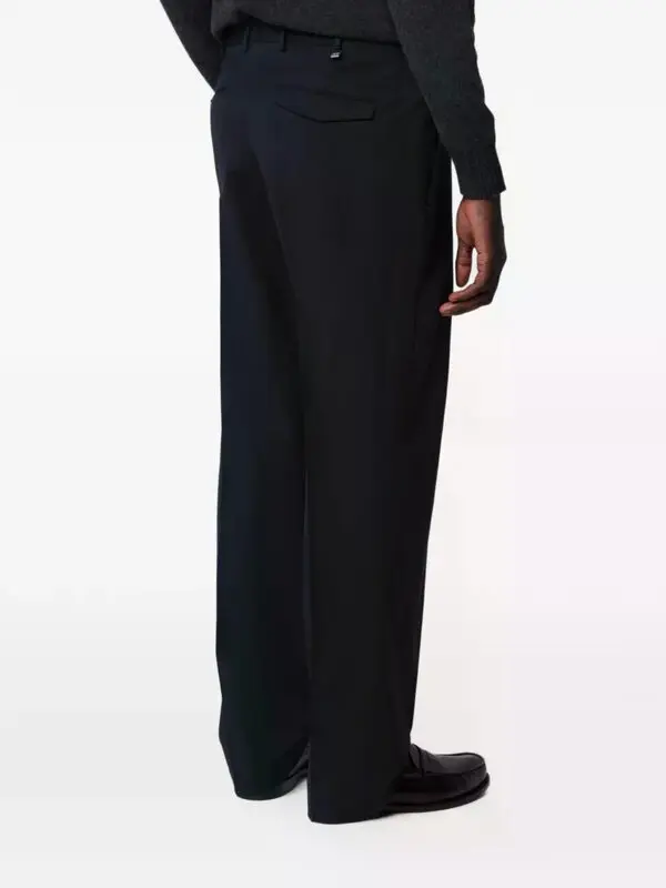PT TORINO Pressed-crease Tailored Trousers