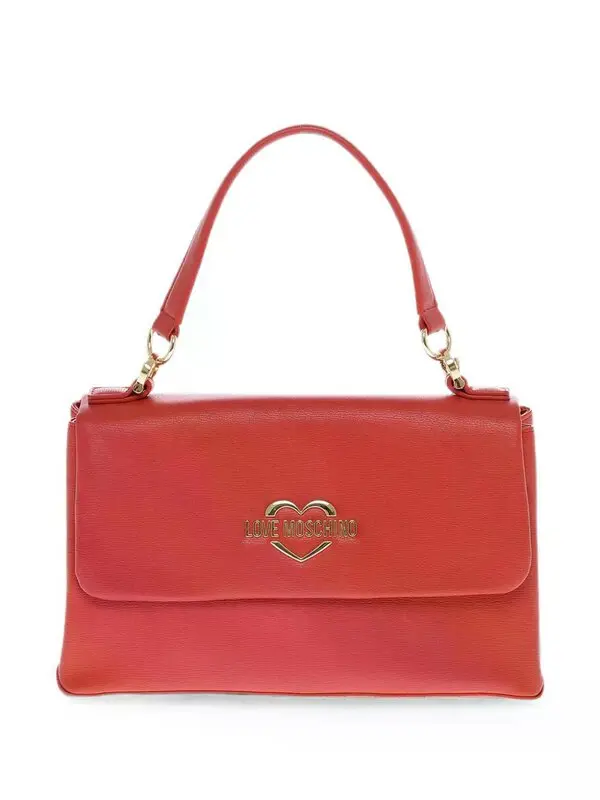 Moschino Logo-plaque Shoulder Bag - Red