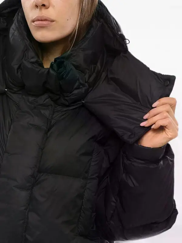 Bacon Quilted Hooded Puffer Coat