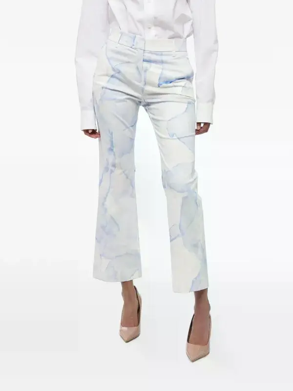 True Royal Marble-print Trousers