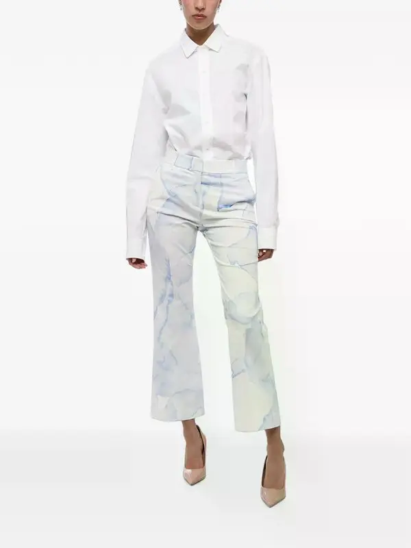 True Royal Marble-print Trousers