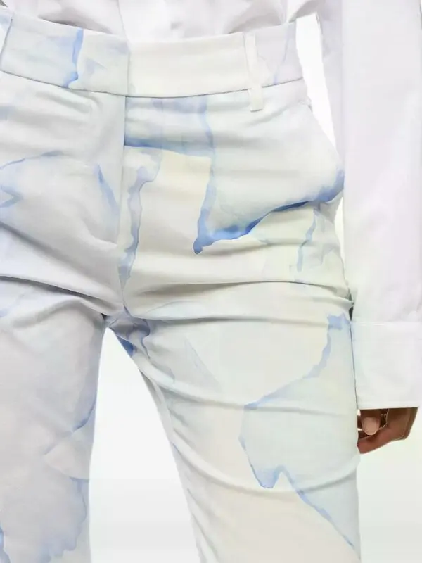 True Royal Marble-print Trousers