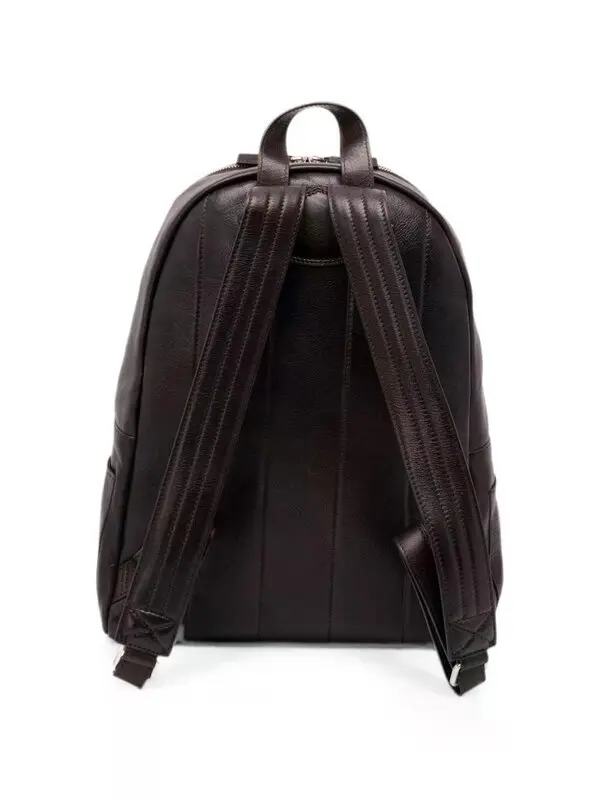 Orciani Lagoon Leather Backpack