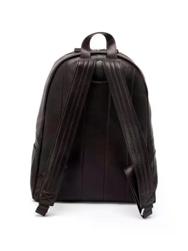 Orciani Lagoon Leather Backpack