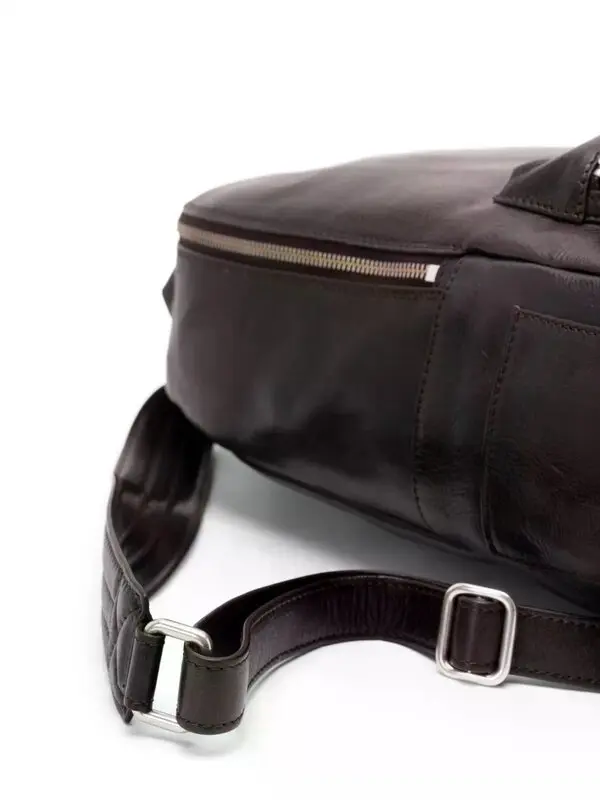 Orciani Lagoon Leather Backpack