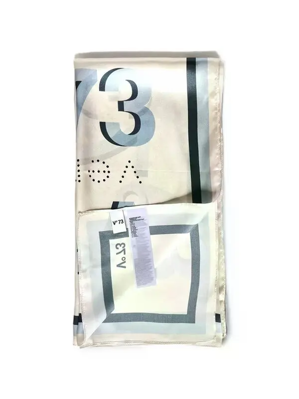 V°73 Logo-print Silk Scarf