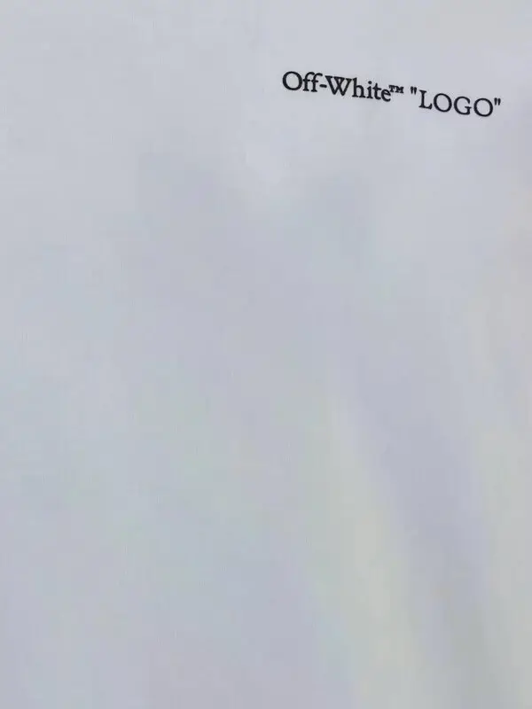 Off-White Logo Quote Short-sleeved T-shirt - White