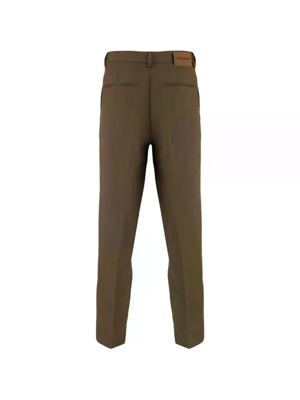Emporio Armani Pressed Crease Slim-fit Trousers