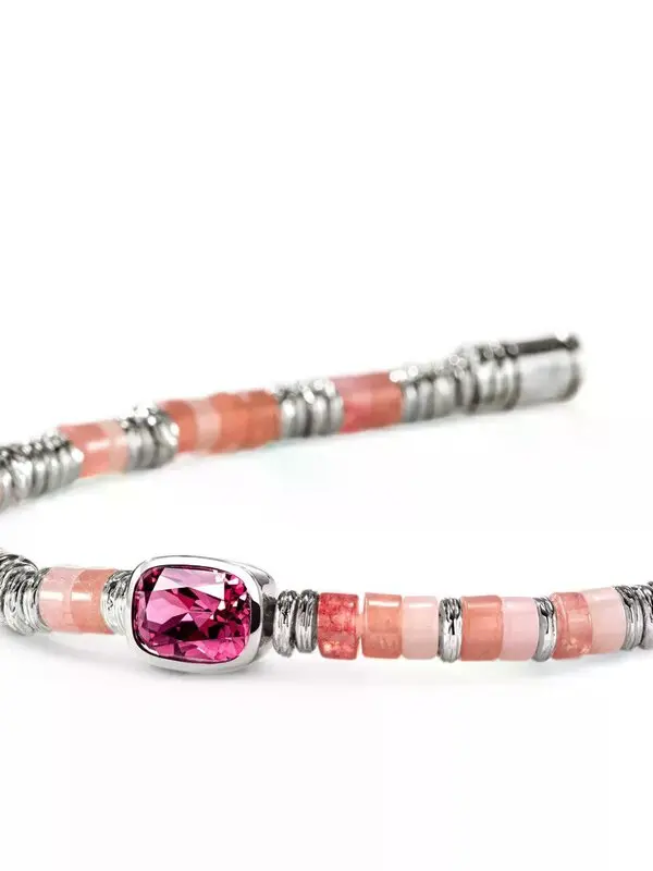 John Hardy Heishi Multi-stone Bracelet