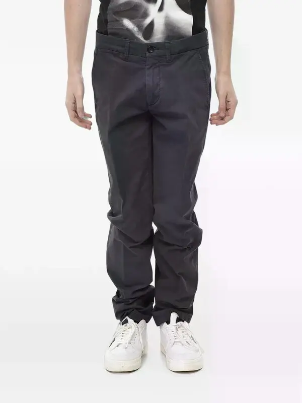 Corneliani Logo-patch Chino Trousers