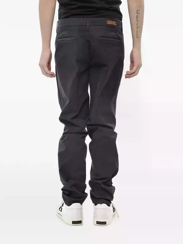 Corneliani Logo-patch Chino Trousers