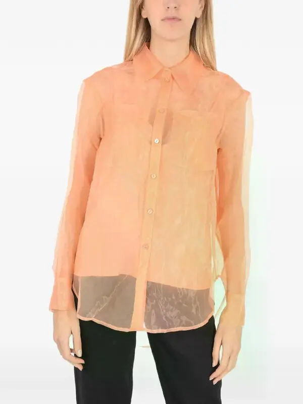 Baum Und Pferdgarten Minty Organza Shirt - Orange