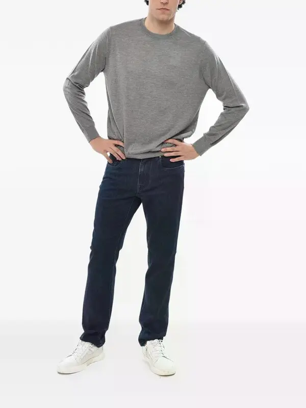 OLIVER LATTUGHI Crew Neck Long Sleeve Sweatshirt