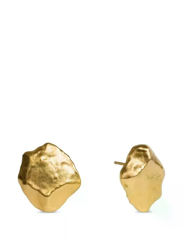 Monica Vinader Fragments Stud Earrings - Gold