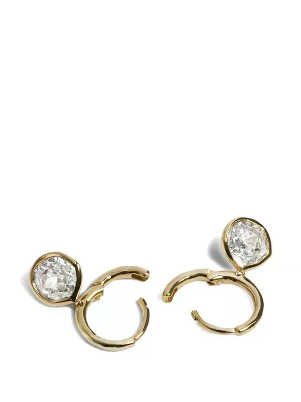 Monica Vinader Siren Solitaire Diamond Earrings