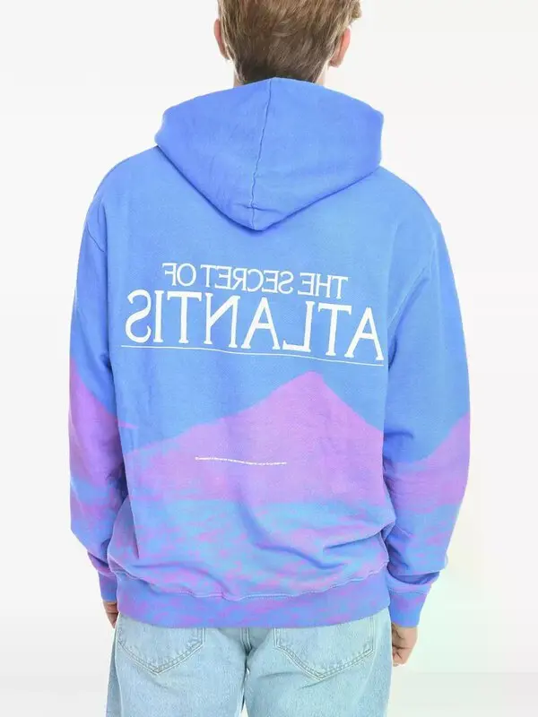 MSFTS Logo-print Cotton Hoodie