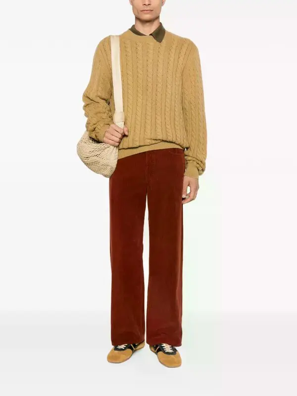 A.p.c. Cable-knit Wool Sweater