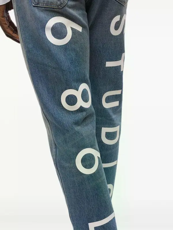 1989 STUDIO Logo Print Jeans